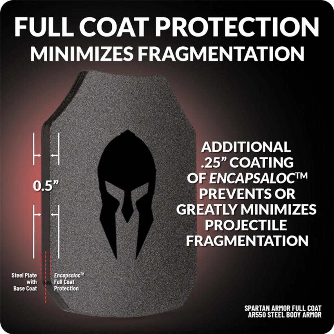 Spartan Level III+ AR550 Steel Body Armor Package – ONE SHEAR®